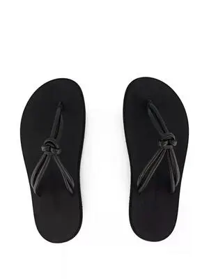 EMME PARSONS Knot Pool Slides - Black