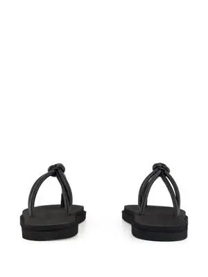 EMME PARSONS Knot Pool Slides - Black