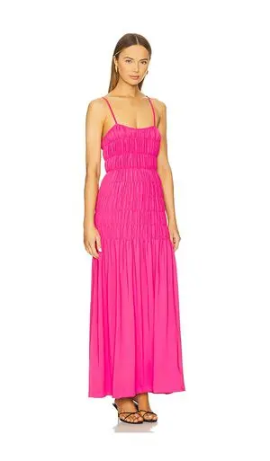 SNDYS. Ingrid Maxi Dress - Fuchsia