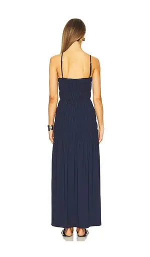 SNDYS Ingrid Maxi Dress - Navy