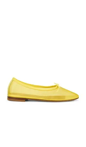 Mansur Gavriel Almond Toe Flats For Women
