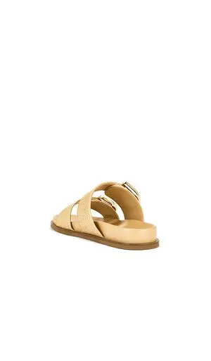 Raye Valentina Raffia Slides