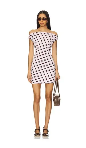 AFRM Agni Polka Dot Dress