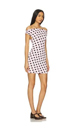 AFRM Agni Polka Dot Dress