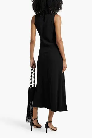 Ulla Johnson Kalena Draped Crepe Midi Dress