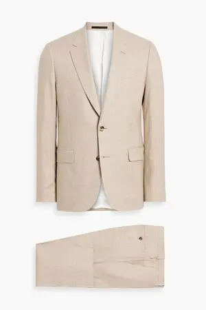 Paul Smith Linen And Woolblend Suit