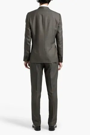 Paul Smith Prince Of Wales Checked Wool Suit