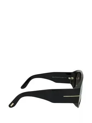 TOM FORD Pilot-frame Sunglasses - Black