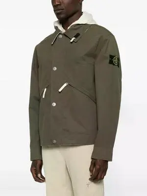 Stone Island Jacket With Compass Badge