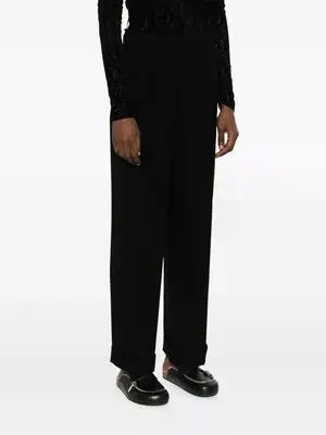 A.M.G. Pleat-detailed Trousers