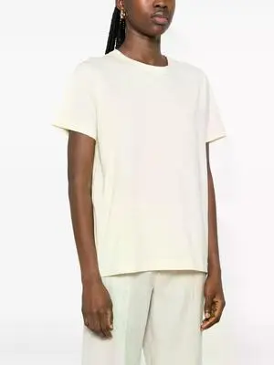 Fabiana Filippi Filo Diamante-detail T-shirt - Neutrals