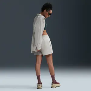 Nike 24.7 Impossiblysoft Dri-fit Mid-rise Loose 4" Shorts - Brown