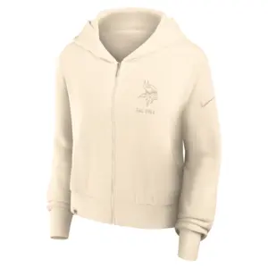 Nike Minnesota Vikings Established Full-zip Hoodie - Brown