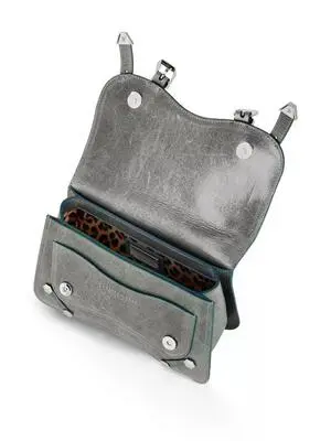 Philipp Plein Medium Crackle Belt Bag