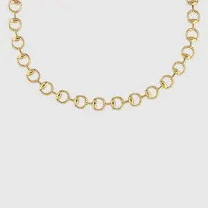 Gucci Horsebit 18k Necklace