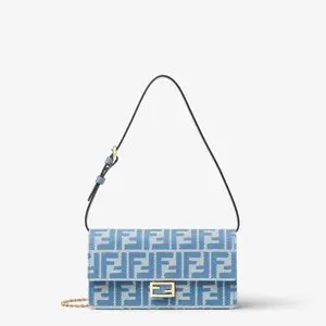 Fendi Wallet On Chain Baguette - Blue