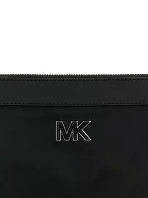 Michael Kors Logo Plaque Clutch