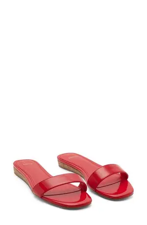 Mango Slide Sandal - Red