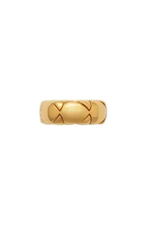 Burberry Shield Segment Ring - Gold
