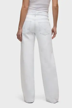 Hudson Jeans Rylee Low-rise Loose Pant - Bleached Cloud