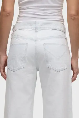 Hudson Jeans Rylee Low-rise Loose Pant - Bleached Cloud