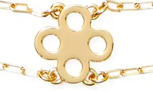 Tory Burch Layered Charm Necklace