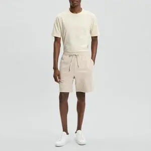 Theory Terry Cotton Drawstring Short