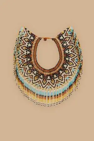 FARM RIO PROVISÓRIO Yawanawa Maxi Beaded Necklace - Multi