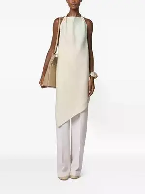TOD'S Leather-strap Tunic Top