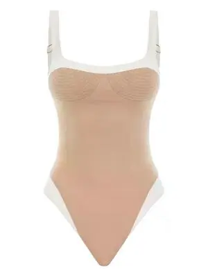 NOIRE SWIMWEAR Adele One-piece Swimsuit - Neutrals
