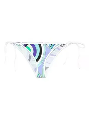 Emilio Pucci Printed Bikini Bottom - Green
