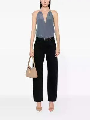 Victoria Beckham Silk V-neck Top