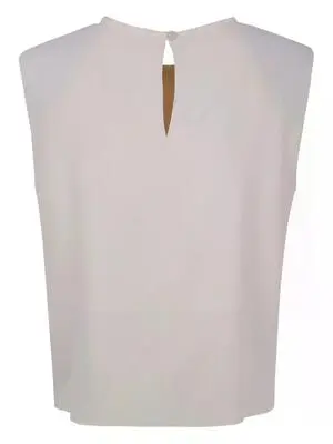 Liviana Conti Sleeveless T-shirt - Neutrals