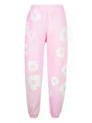 DENIM TEARS Cotton Wreath Track Pants - Pink