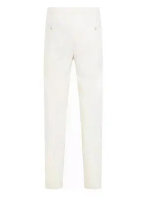 Ralph Lauren Purple Label Straight-leg Trousers - Neutrals