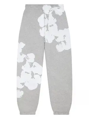 DENIM TEARS Big Cotton Wreath Track Pants - Grey