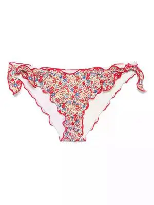 MC2 SAINT BARTH X Liberty London Moon Bikini Bottom - Red