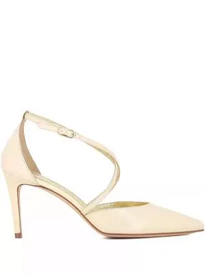 ANTONIO BARBATO MAESTRI VENEZIANI Cross-strap Leather Pumps