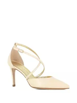 ANTONIO BARBATO MAESTRI VENEZIANI Cross-strap Leather Pumps