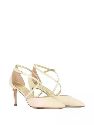 ANTONIO BARBATO MAESTRI VENEZIANI Cross-strap Leather Pumps