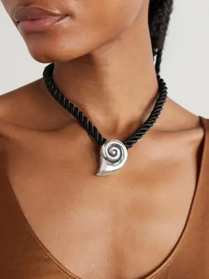 SOPHIE BUHAI Nautilus And Rope Necklace