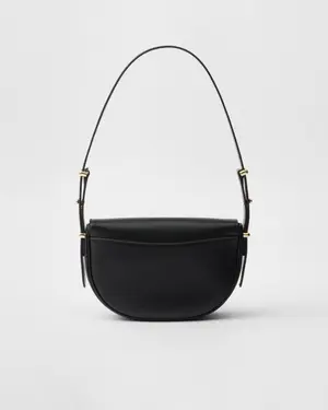 Prada Arque Leather Shoulder Bag