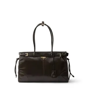 Prada Bonnie Large Convertible Shoulder Handbag - Forest