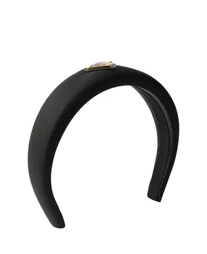 Prada Re-nylon Headband - Black/gold
