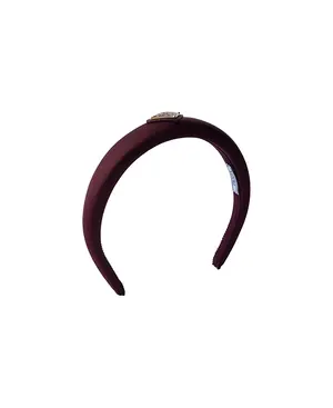 Prada Re-nylon Headband - Burgundy