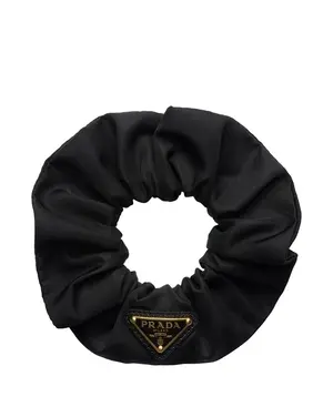 Prada Re-Nylon Scrunchie Black