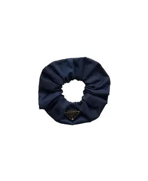 Prada Re-Nylon Scrunchie Blue