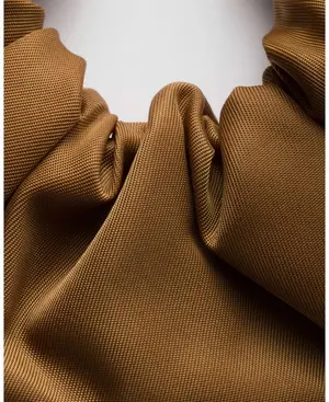 Prada Re-nylon Scrunchie - Brown