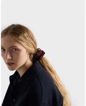 Prada Re-nylon Scrunchie - Burgundy