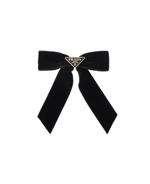 Prada Velvet Hair Clip